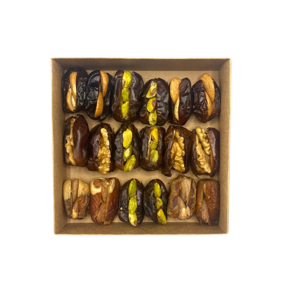 Dates with nuts box 250grs